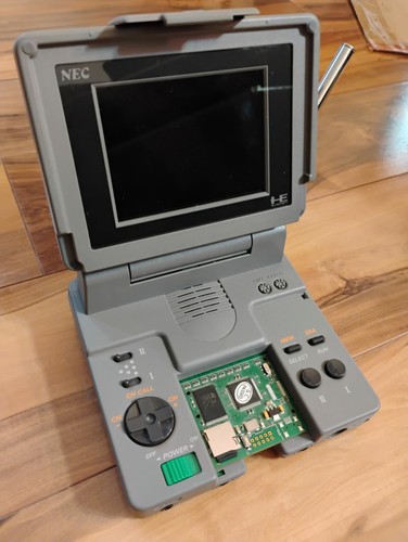 PC Engine LT Console Tested Handheld Turbo Grafx Great Shape | eBay