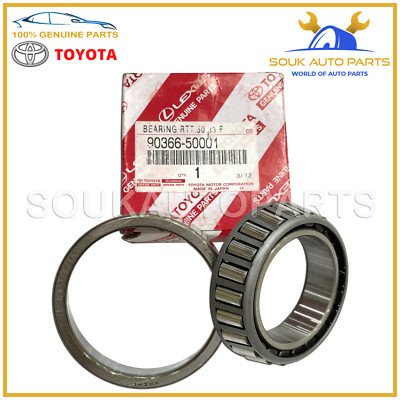 90366-50001 Genuine Toyota BEARING(FOR FRONT DIFFERENTIAL CASE ...