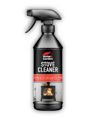 Stove cleaner spray remover stove glass soot ash carbon grease tar ...
