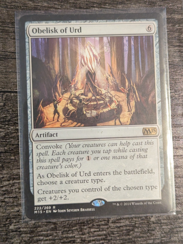 MTG: Obelisk of Urd (Core Set 2015)(RARE) | eBay