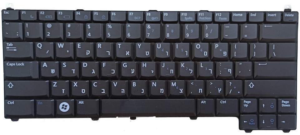 NEW Original Hebrew HB עִברִית keyboard DELL Latitude E4200 מקלדת | eBay