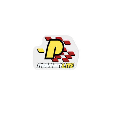 Powerlite - small logo decal on clear | eBay