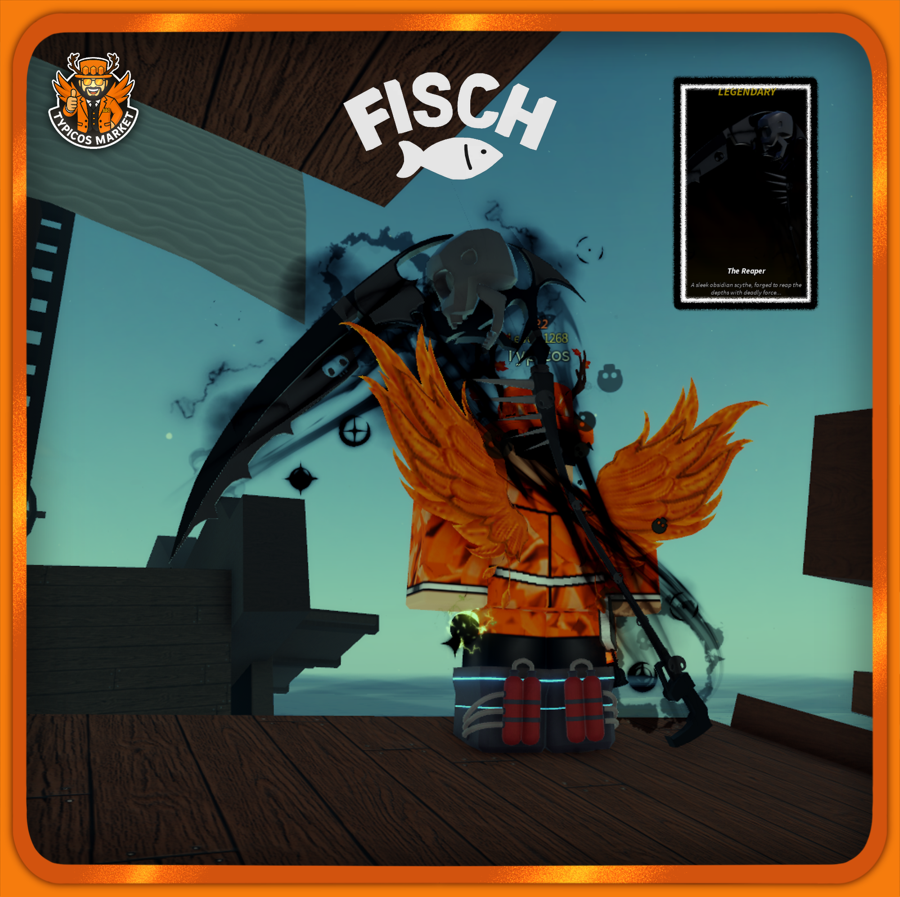 [FISCH] - The Reaper - LEGENDARY - [Exclusive Limited Onirifalx Rod ...