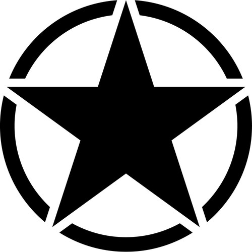 10cm Matte Black USA US Stern Car Bus Sticker Tattoo Film 4061963042625 ...