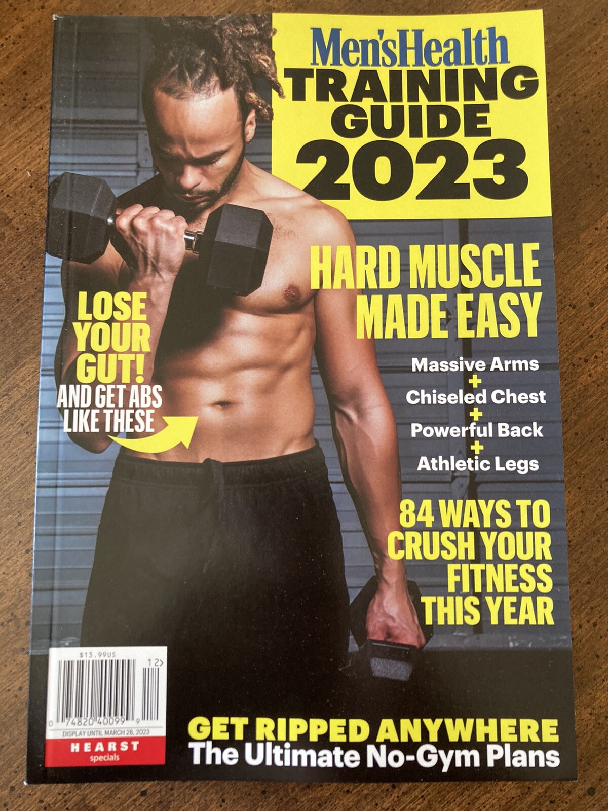 MEN'S HEALTH TRAINING GUIDE Magazine 2023 | eBay