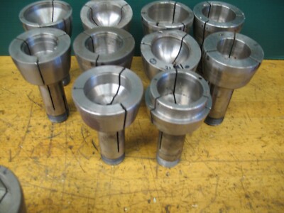 HARDINGE 2" EDC 5C MACHINABLE EMERGENCY COLLETS ~10PCS~STEP CHUCKS DV ...