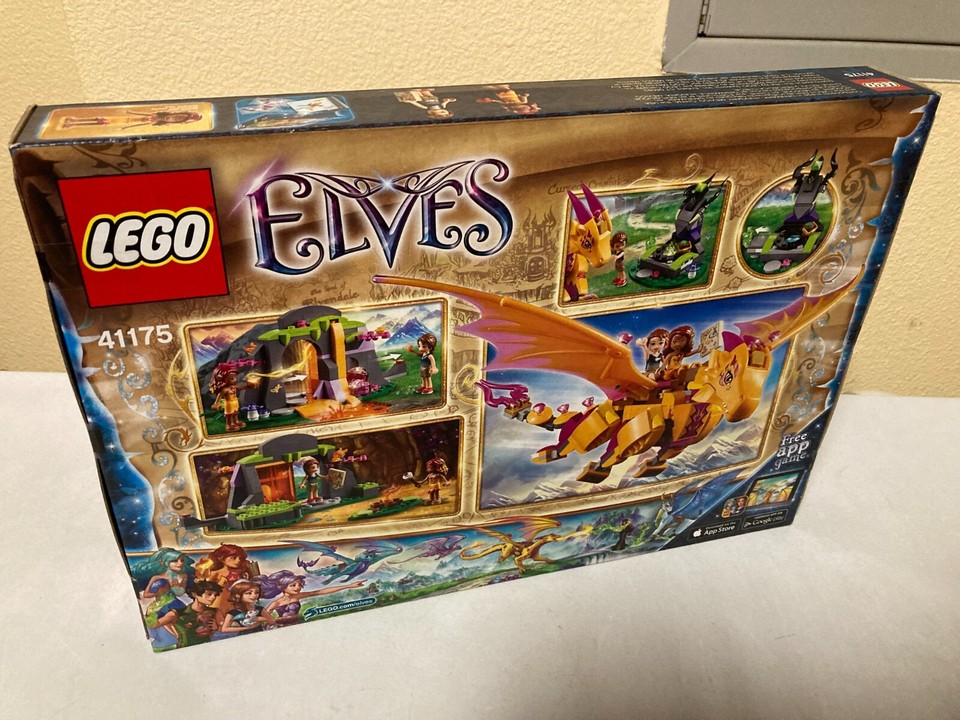 LEGO Elves Fire Dragon’s Lava Cave 41175 - NISB | eBay