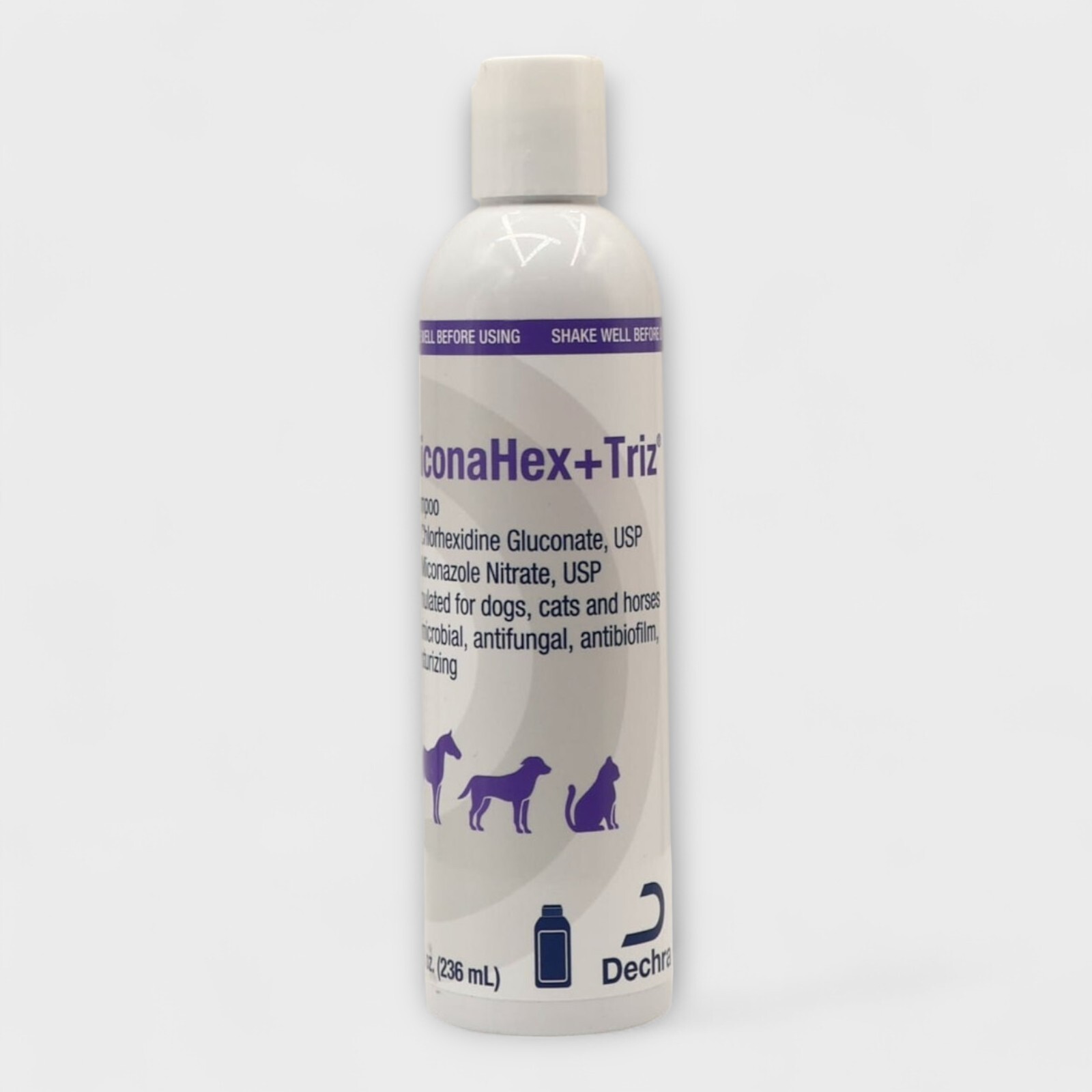 MiconaHex + Triz Mousse Shampoo for Dogs, Cats & Horses 8 OZ. (Exp: 02/ ...