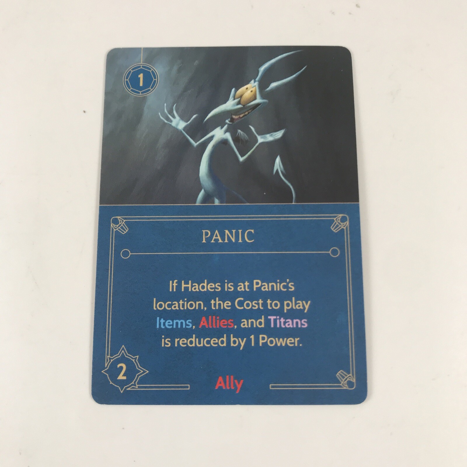 Disney Villainous Hades Panic Villain Deck Replacement Card | eBay