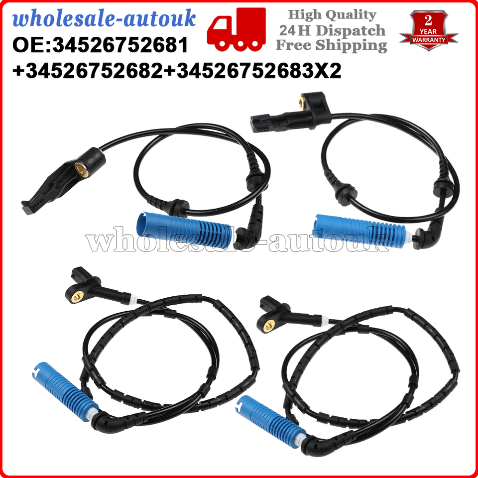 4X ABS Wheel Speed Sensor Front Rear For Bmw 3 Series E46 Z4 E86 E85 ...