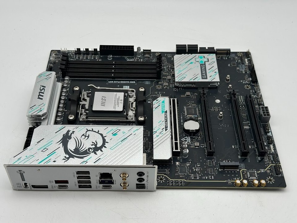 MSI B850 GAMING PLUS WIFI AM5 AMD DDR5 Wi-Fi 7 ATX Motherboard READ | eBay