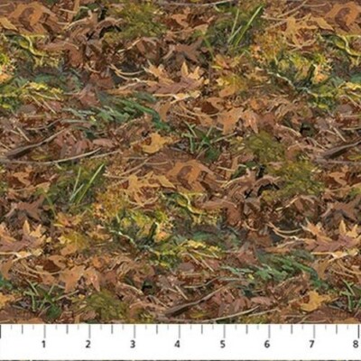First Light Naturescapes By Northcott Studio - Rust Leaves #26764-37 | eBay