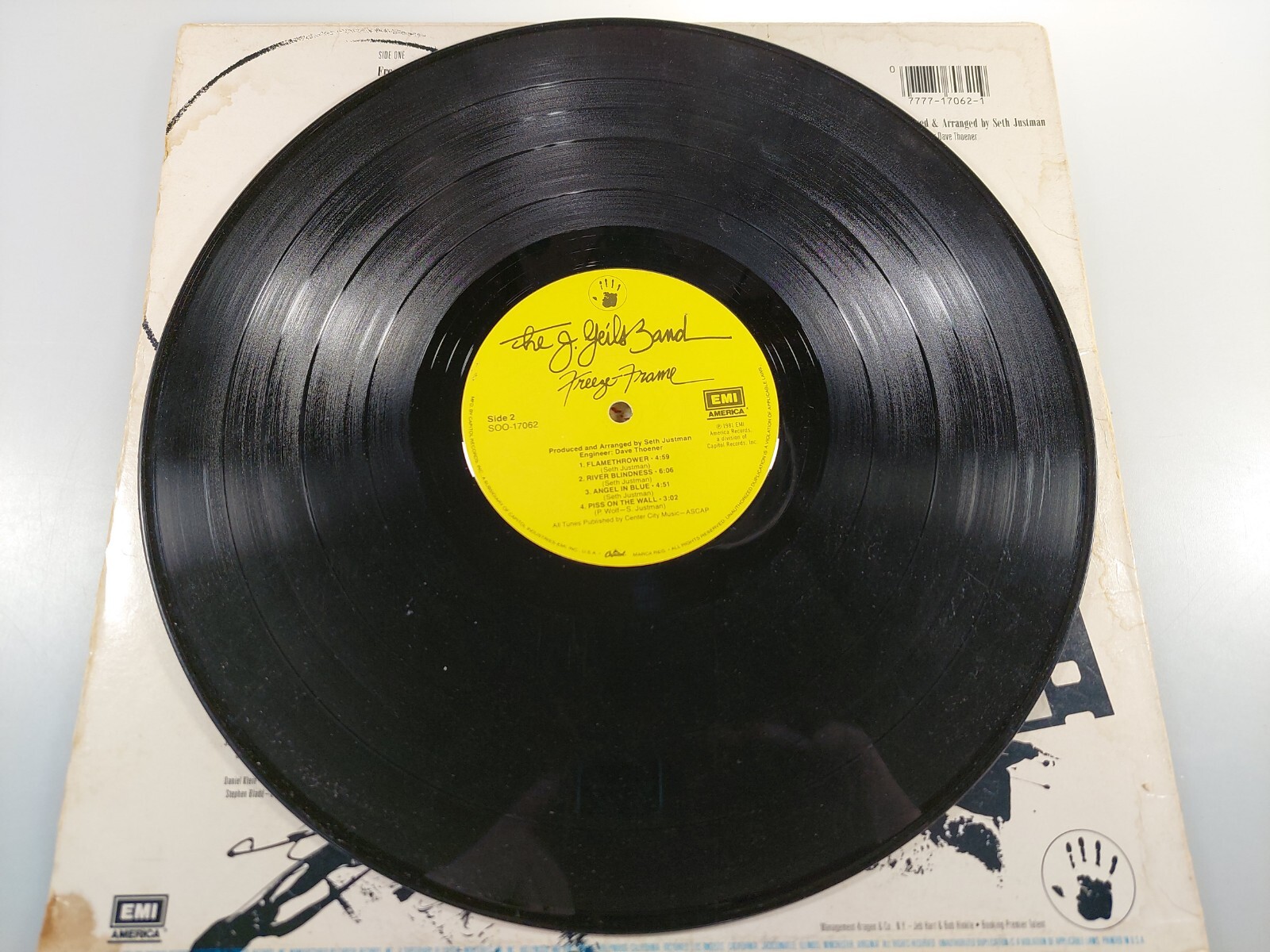 THE J. GEILS BAND FREEZE FRAME VINYL ALBUM | eBay