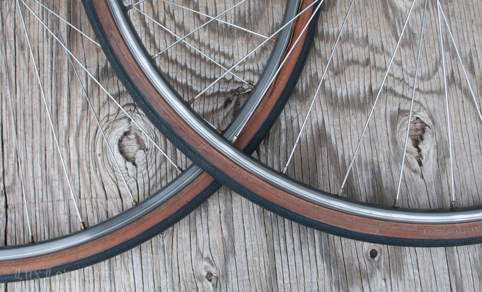 Vintage Campagnolo Nuovo Super Record Hubs 700c Road Bike WHEELS Mavic ...