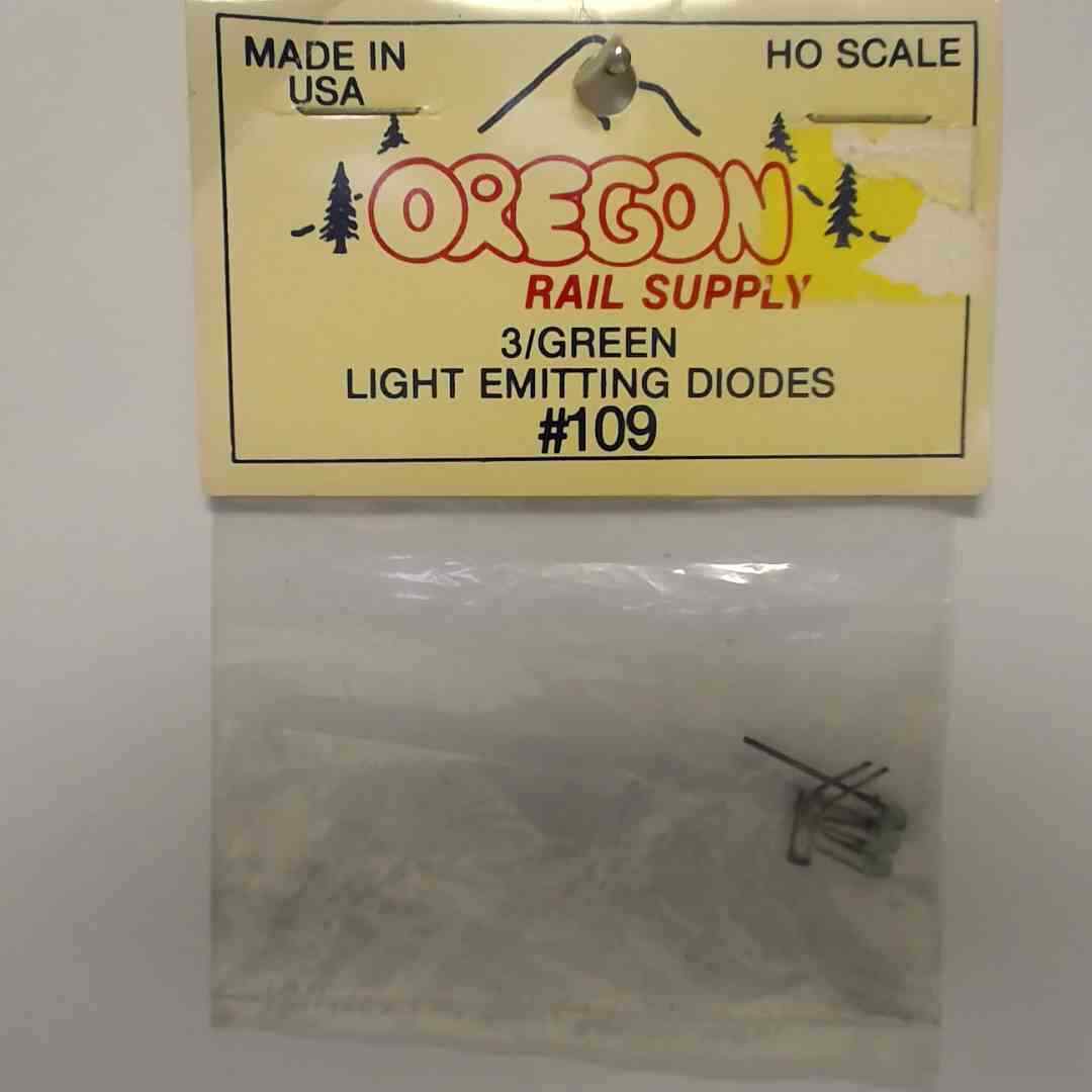 Model Trains - 3/Green Light Emitting Diodes | eBay