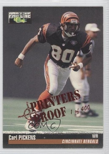 1995 Classic Pro Line Printers Proof /400 Carl Pickens #296 | eBay