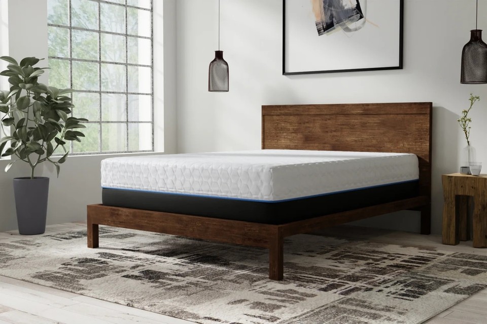 Copper Infused 14 Inch Plush Memory Foam California King Mattress | eBay