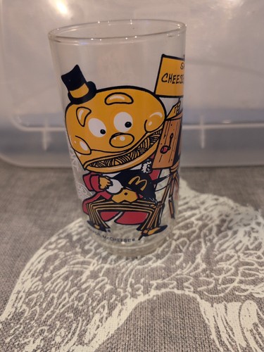 Vintage 1977 McDonalds Glass Mayor McCheese McDonald’s Action Series | eBay