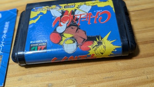 CHELNOV Mega Drive Sega Data East No Box Japan Import Free shipping ...