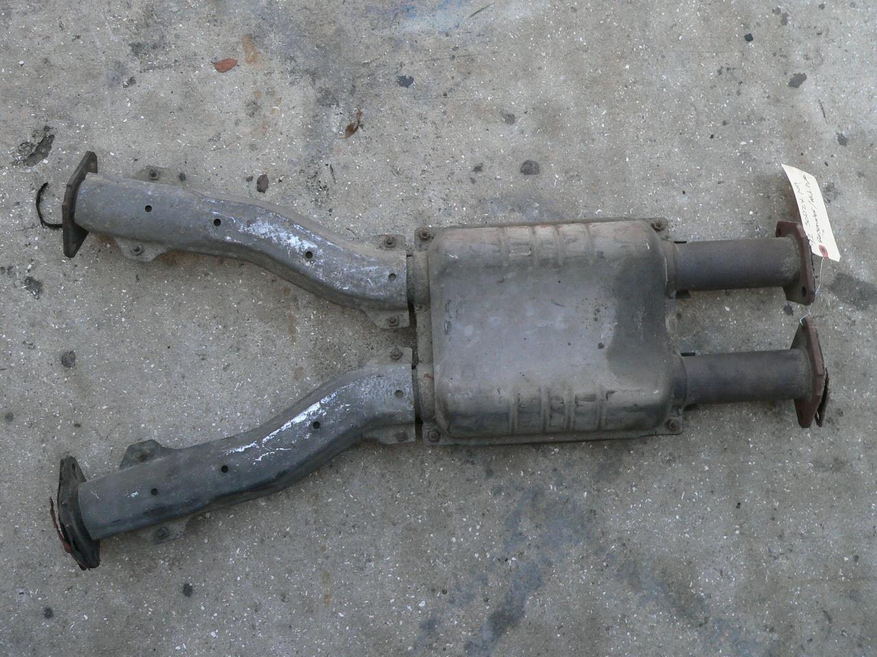 NISSAN 300ZX Z32 NON-TURBO 2+0 INTERMEDIATE MID EXHAUST RESONATOR PIPE ...