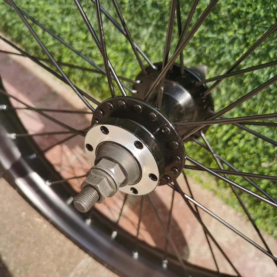 Heavy Duty 20'' 12G 36 Spokes Bike Wheel Set Front & Rear Rim - MTB ...