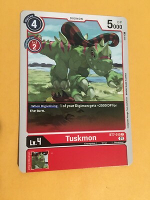 Tuskmon BT7-010 C Digimon CCG | Next Adventure Near Mint English | eBay