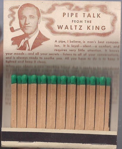 Vintage Matchbook WAYNE KING The WALTZ KING Coming to Play for You! | eBay