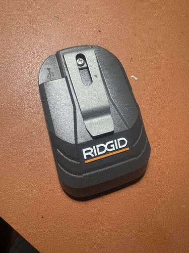 RIDGID 18-Volt USB Portable Mobile Battery Charging Adaptor Port Power ...
