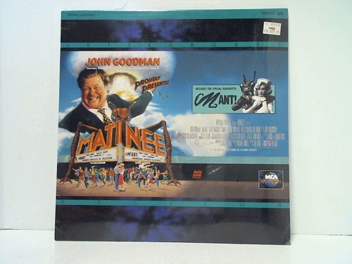 "Matinee" and "Mant" NEW Laser Disc, John Goodman, Simon Fenton ...