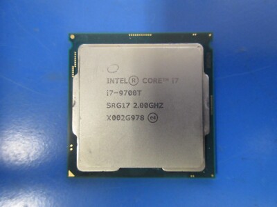 SRG17 : Intel Core i7-9700T 2.0GHZ : 8 Core : FCLGA1151 : Desktop CPU ...