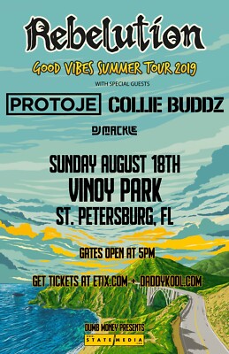 Rebelution [Concert Poster] 11 x 17 | eBay
