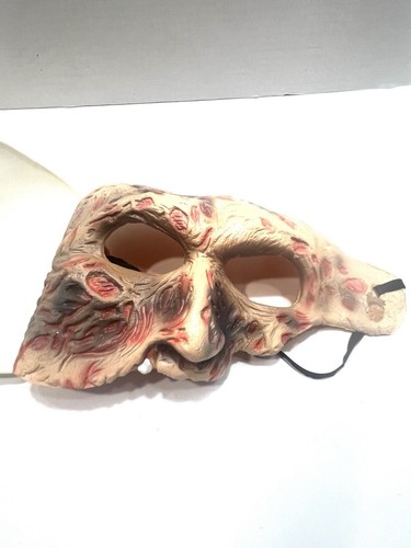 Vintage 1988 Imagineering Phantom of the Opera Zombie Latex Mask Burn ...