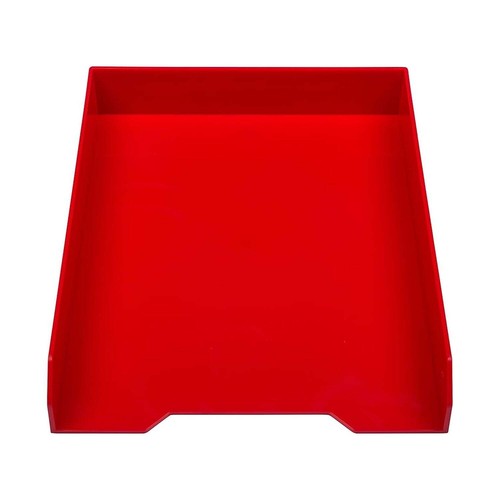 Stackable Paper Trays, Red, Desktop Document, Letter, & Fil | eBay