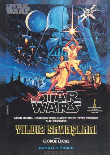 2017 Star Wars 40th Anniversary Card #149 Turkish Star Wars Theatrical ...