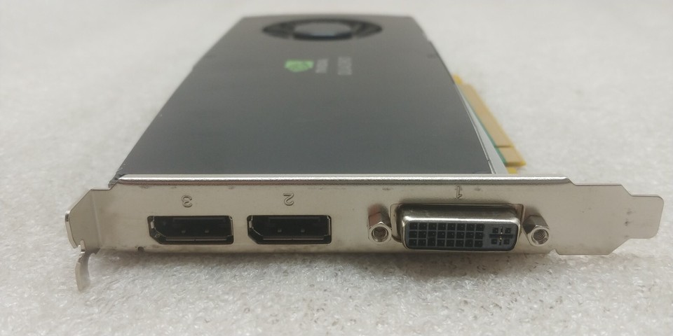NVIDIA QUADRO FX 3800 1GB GDDR3 PCIE 2.0 X16 Video Card Dual Display ...