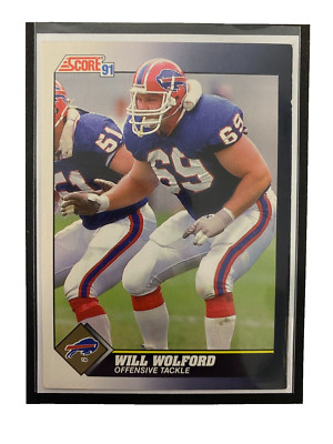 1991 Score Will Wolford #472 | eBay