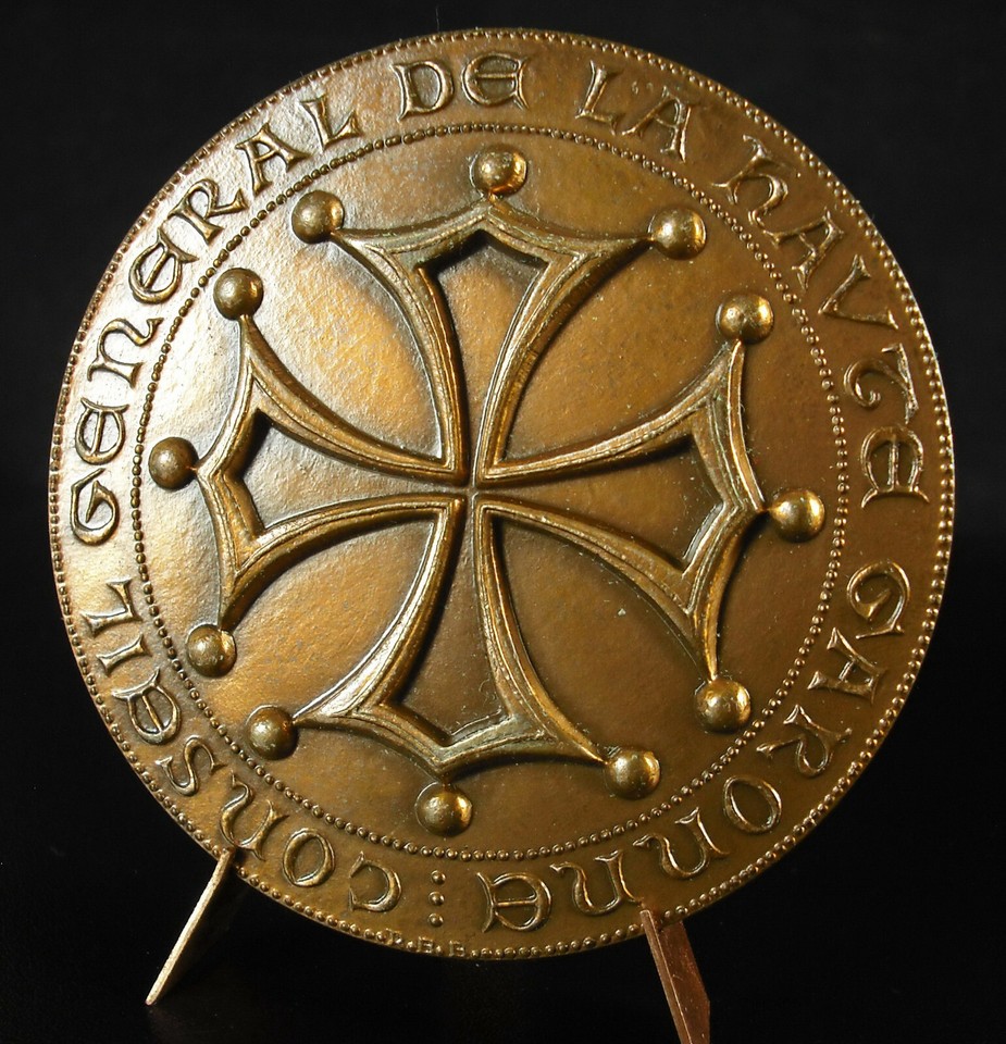 Medal 1977 Haute-Garonne Occitania Cross Of Malta Toulouse Landmarks 2 ...