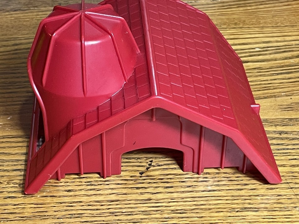 Lincoln Logs Plastic Red Barn Roof and Double Barn Doors Replacement ...