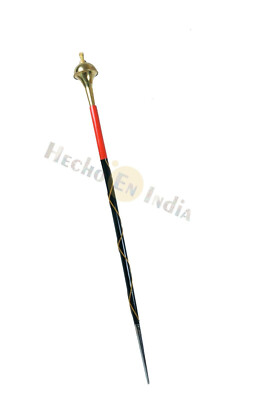 Black Wooden Major Stick Band Master Stick, For Musical Function ...