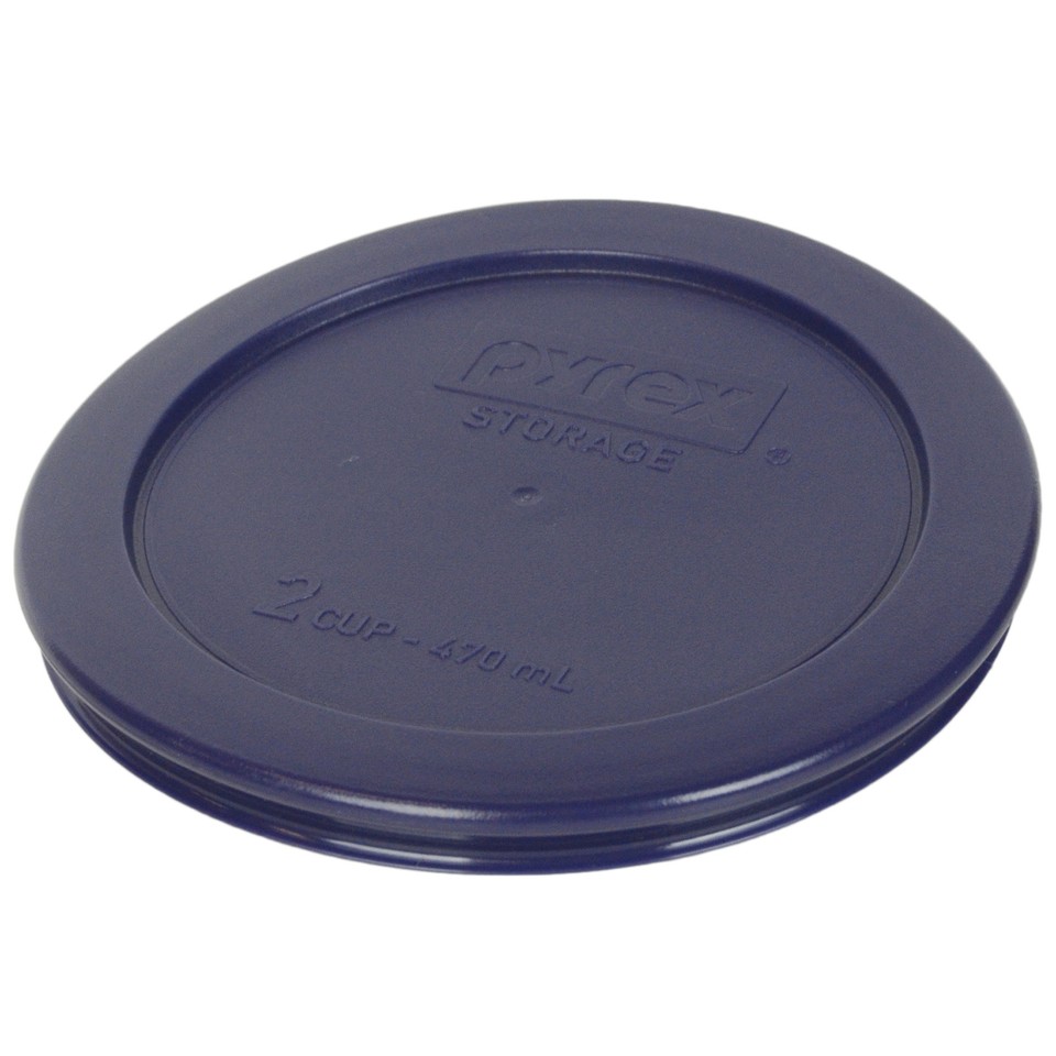 Pyrex 7200-PC Blue Plastic Storage Replacement Lid Cover, Made in USA ...