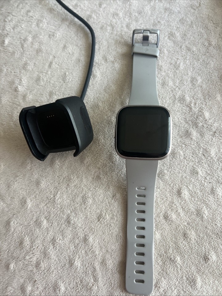 Fitbit Versa 2 Activity Tracker - Stone/Mist Gray | eBay