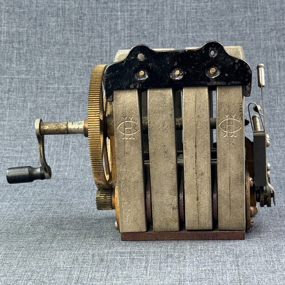 Vintage 4 Bar Magneto Generator Holtzer Cabot Crank Wall Telephone | eBay