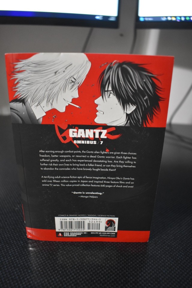 Gantz Omnibus Volume 7 Dark Horse Manga Graphic Novel TPB Hiroya Oku | eBay