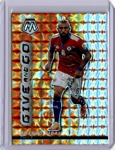 2021-22 Panini Mosaic FIFA Road to World Cup Give and Go Prizm Arturo ...