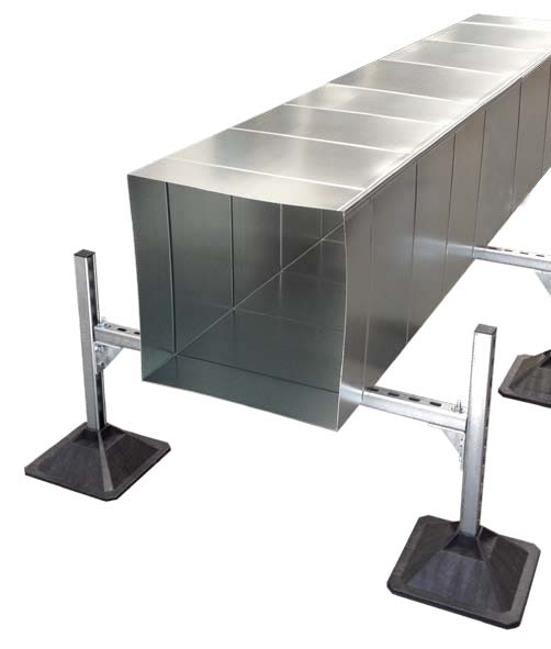 350mm H-Frame Rubber Foot Strut - (Individual) | eBay UK