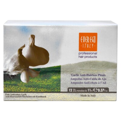 Ever Ego Garlic Anti-Hair loss Lotion 12*11ml w/Free Nail File | eBay