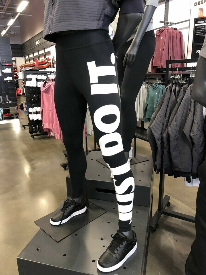 Nike Sportswear Essential Women High-Rise Leggings CZ8534-010 Black ...