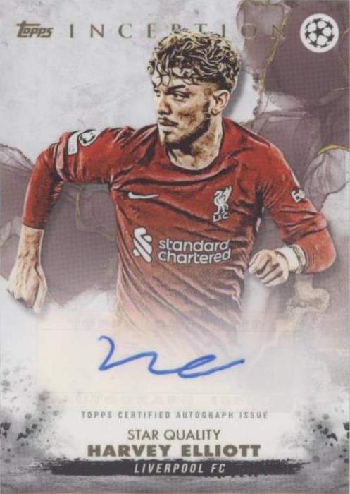 2022-23 Topps Inception UEFA Club Competitions - Star Quality Harvey ...