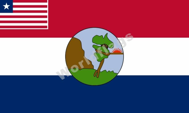 Gbarpolu County Liberia Flag