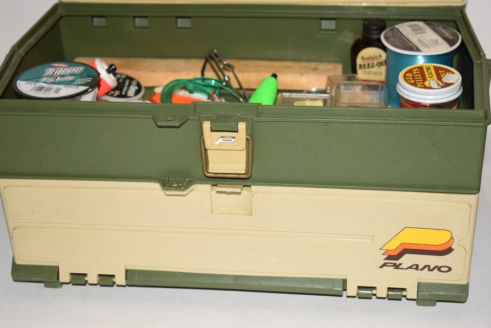 Plano 707 Tackle Box with 2 Drawers - Loaded with Tackle | eBay